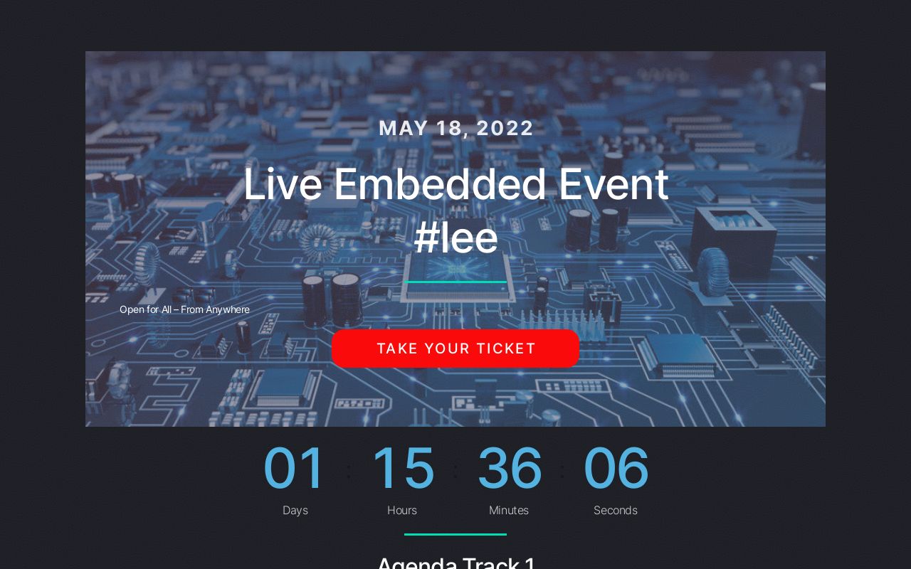 Live Embedded Event